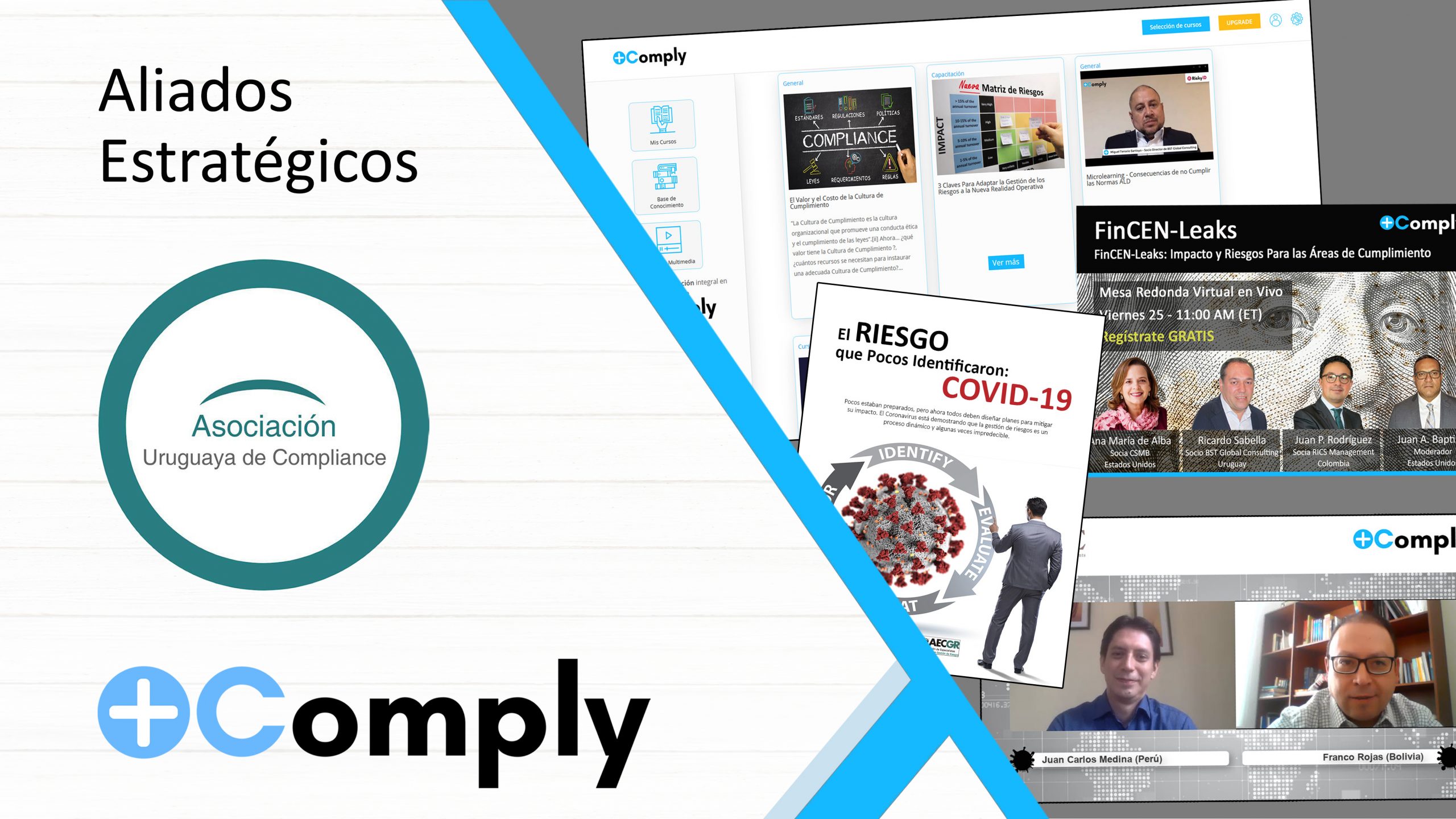 Plus Comply y Asociación Uruguaya de Compliance Firman Acuerdo de Capacitación